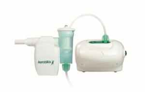 Aerobika with nebuliser - Bronchiectasis