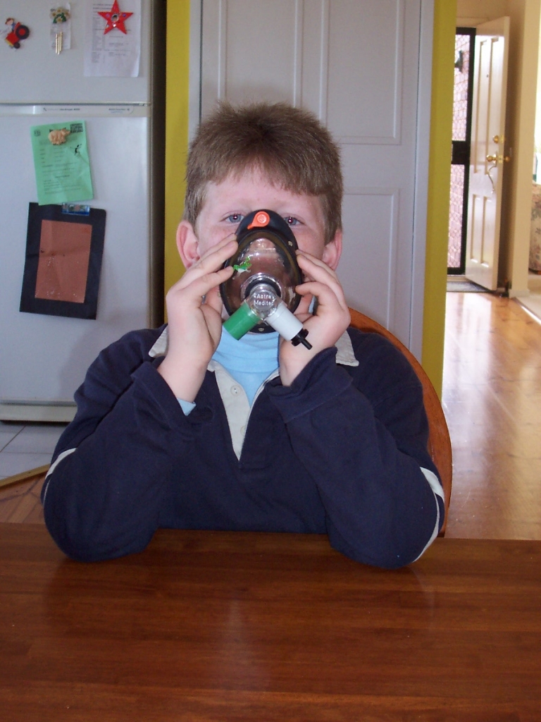 Positive Expiratory Pressure Mask - Bronchiectasis