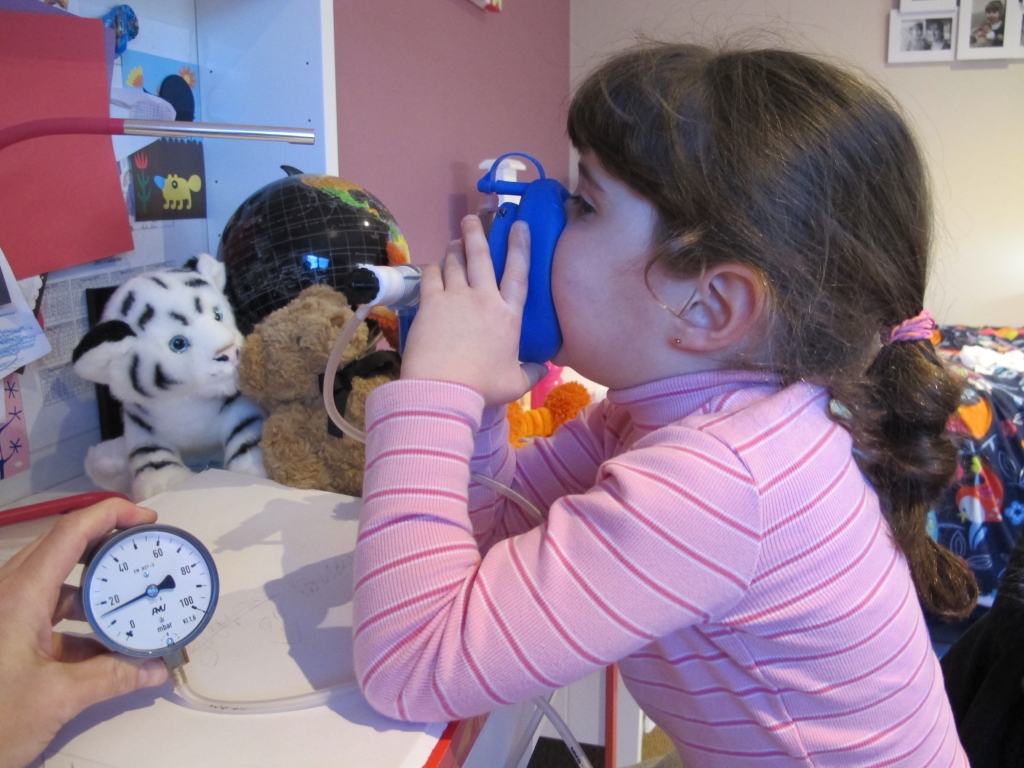 Positive Expiratory Pressure Mask - Bronchiectasis