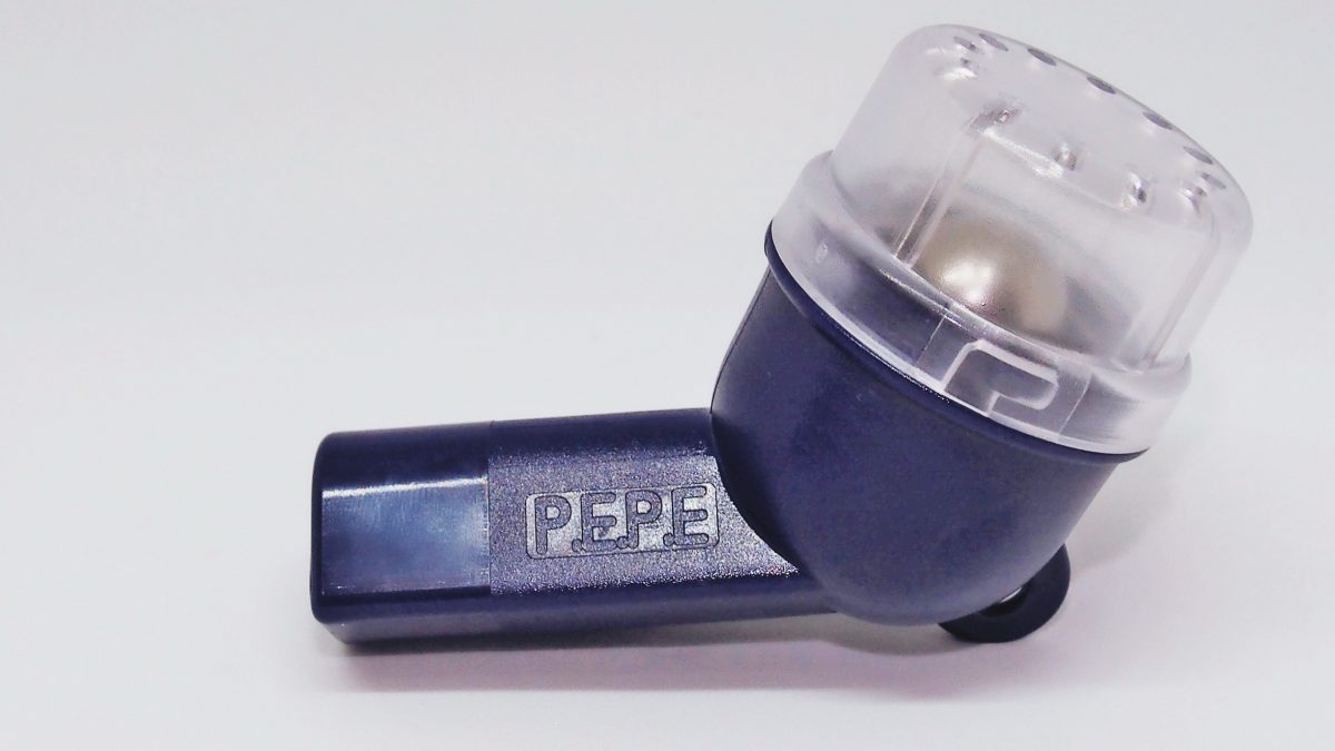 Oscillating Positive Expiratory Pressure Therapy - Bronchiectasis