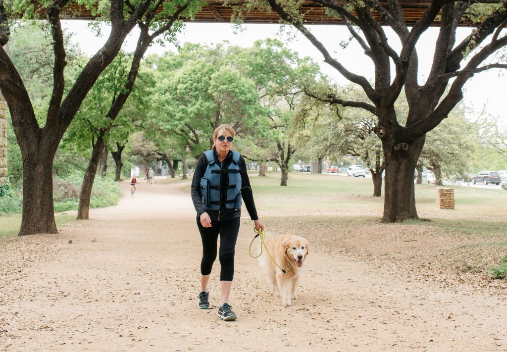 Afflovest walking dog - Bronchiectasis